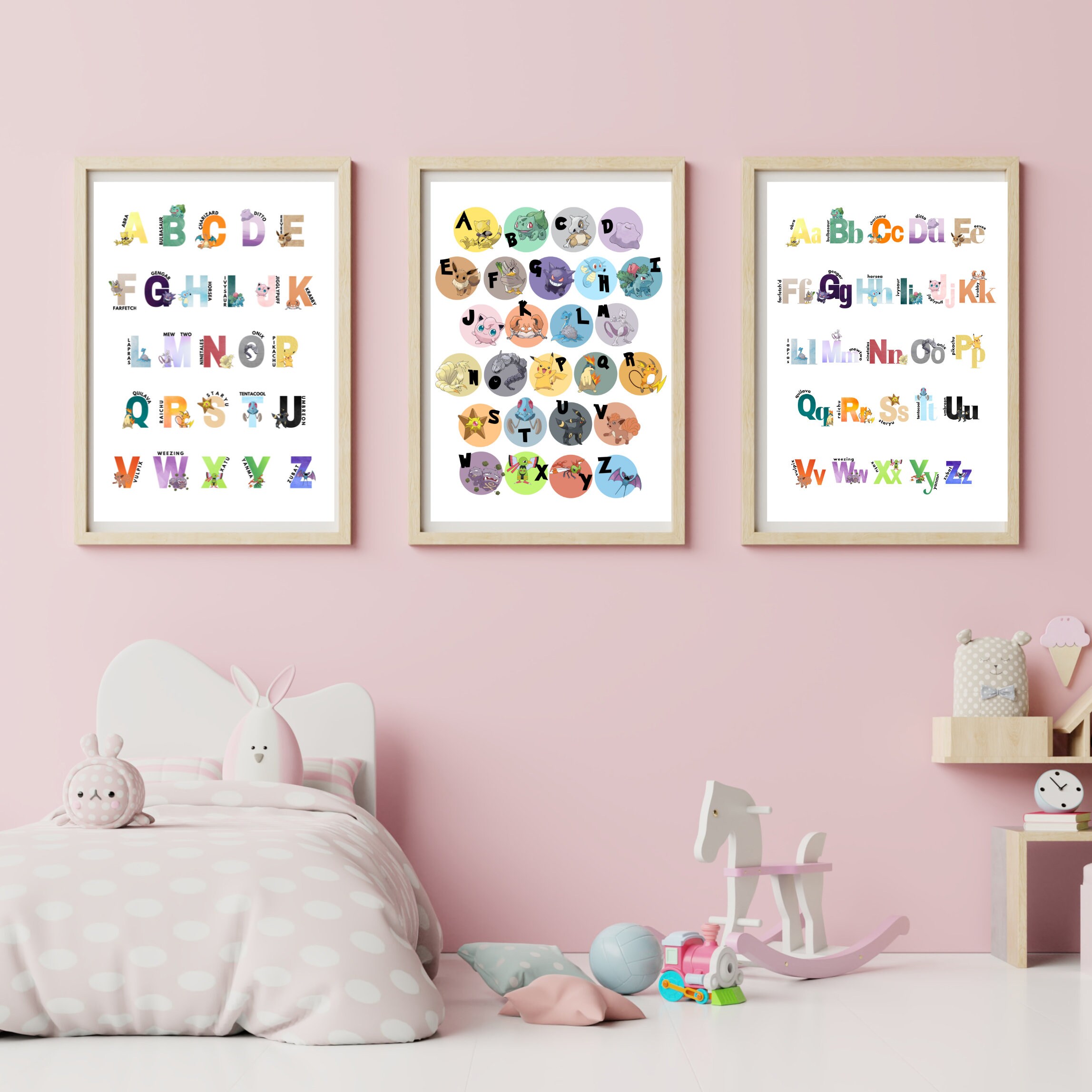 Pokemon Alphabet Bundle | Pokemon ABC Cards Printable | Pokemon ...