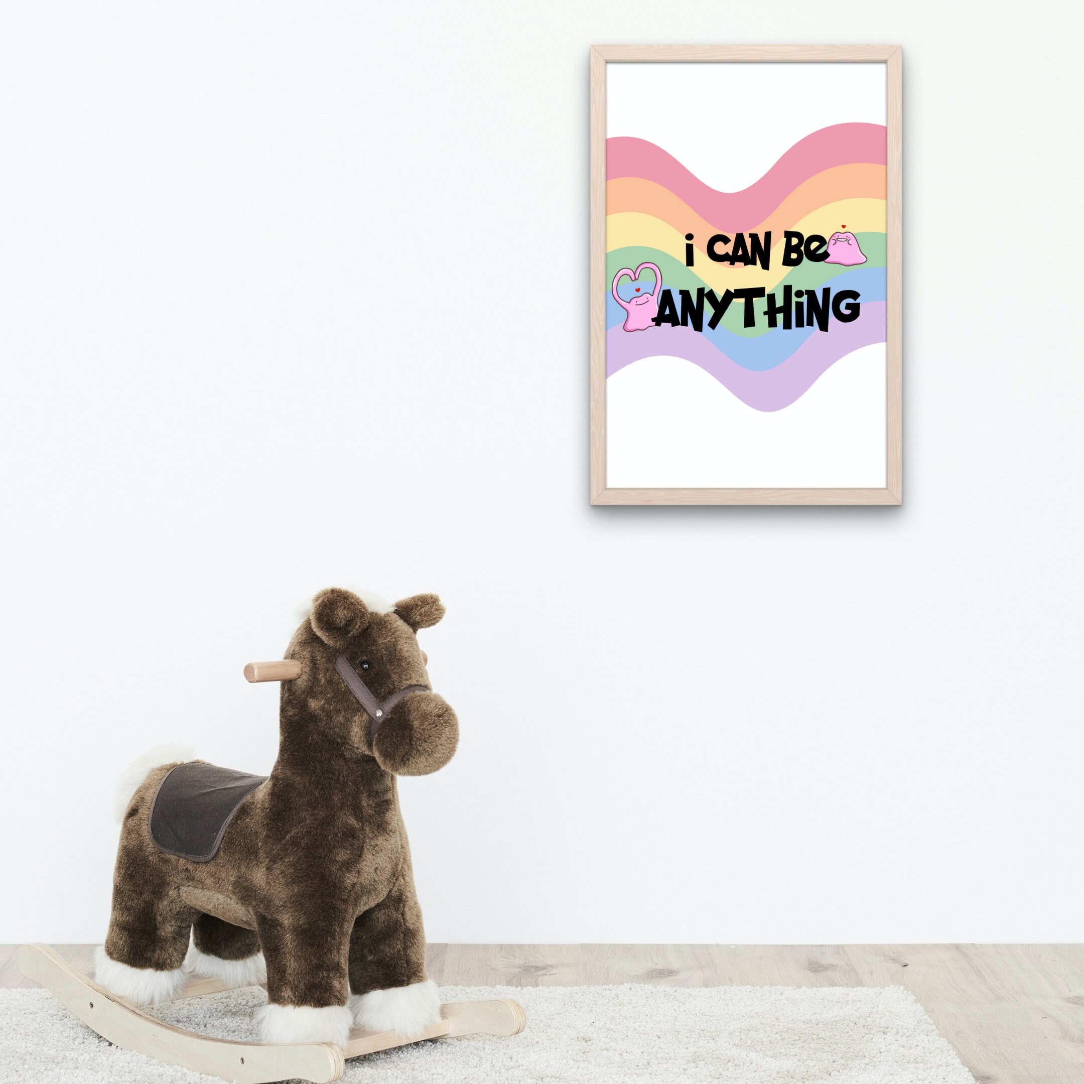 Ditto Pokemon Wall Poster Printable, Pokemon Printable Wall Art ...