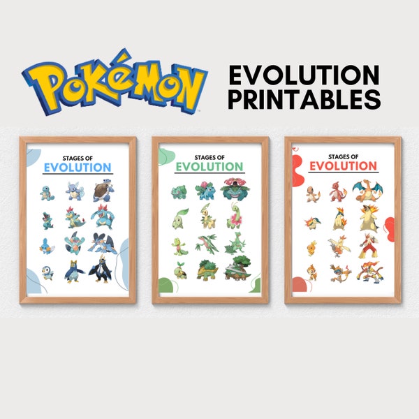 Pokemons Poster - Etsy