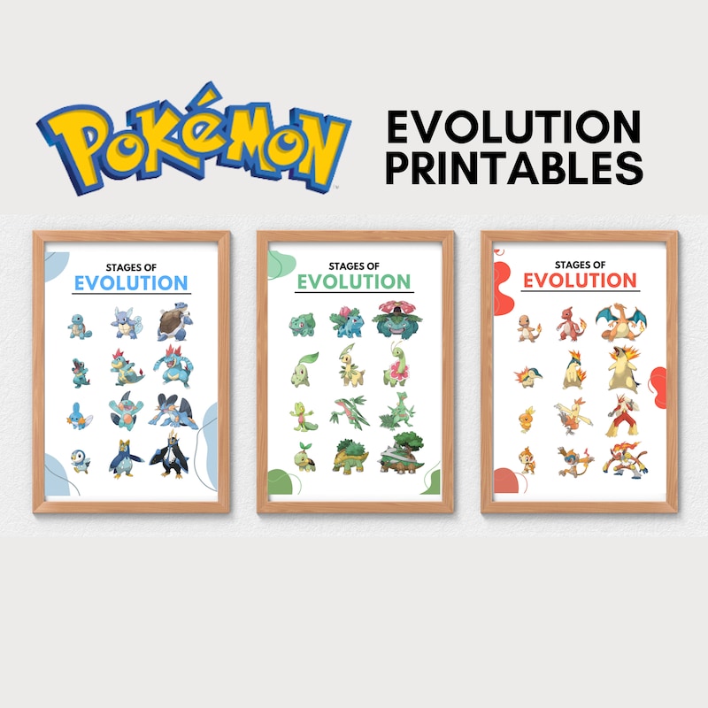 Pokemons Poster - Etsy