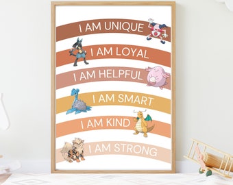 Preschool Pokemon Alphabet Worksheets Pokemon Preschool - Etsy