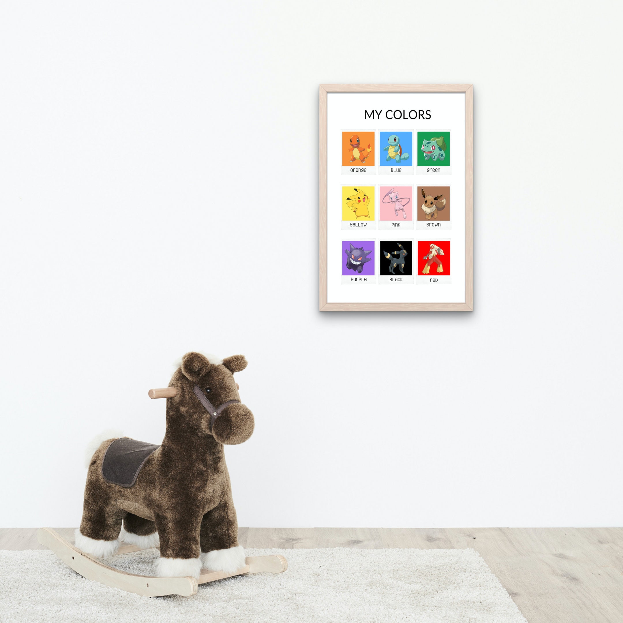 Pokemon Educational Poster for Kids and Toddlers Printable - Etsy Australia