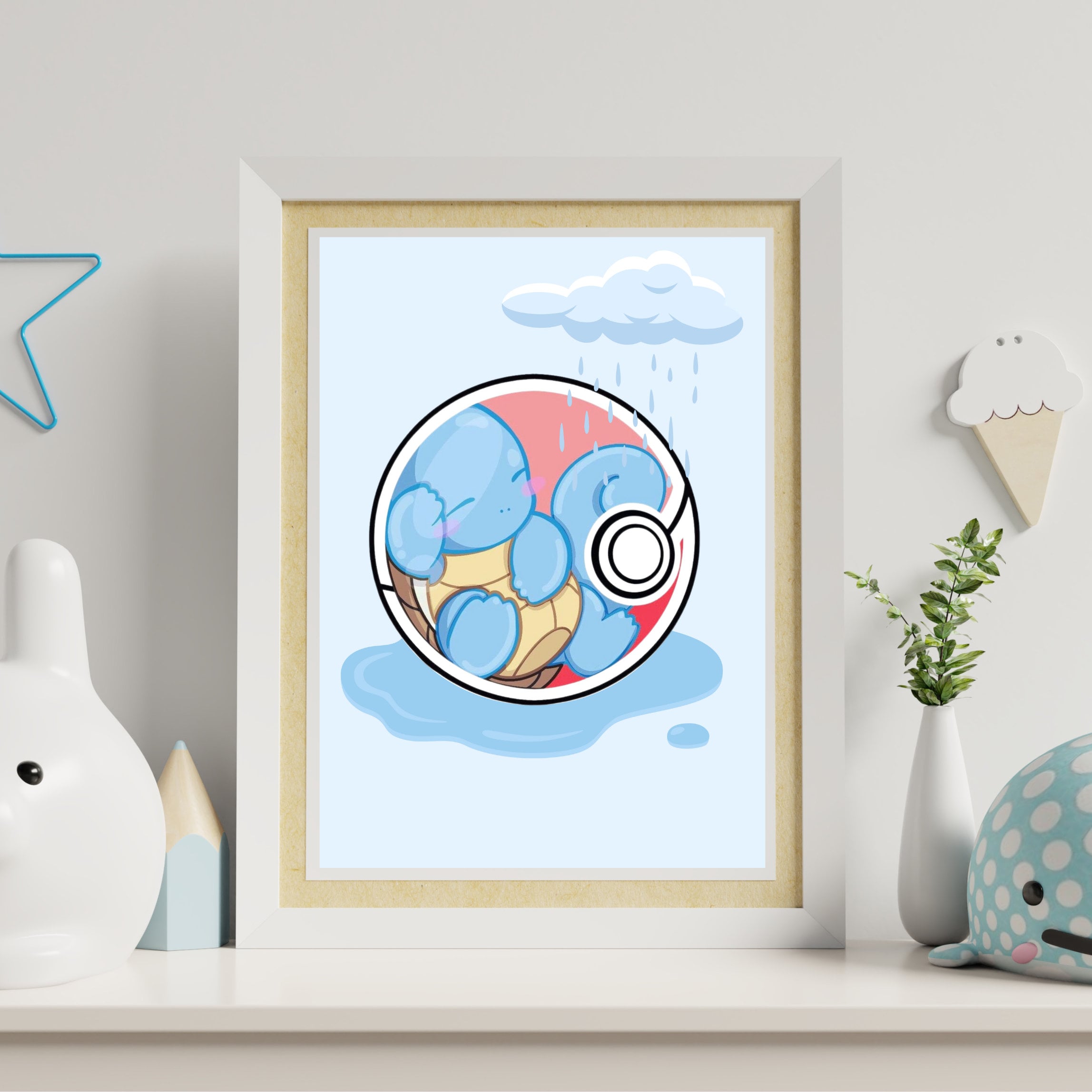 Pokemon Baby Nursery Wall Poster Bundle Printable, Pokemon Printable ...
