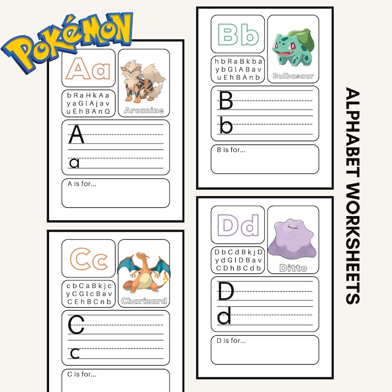 Worksheets Anime - Etsy