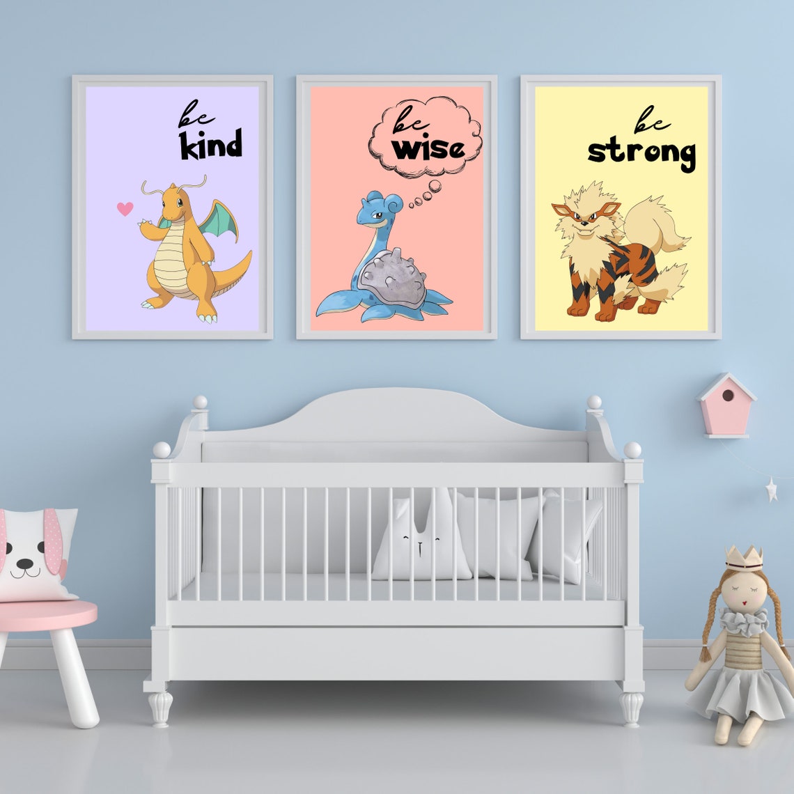 6 Pokemon Affirmation Posters Printable, Positive Kids Room Decor ...