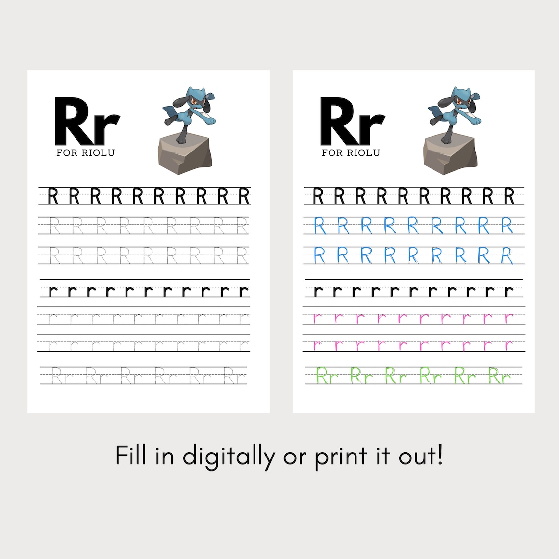 Pokemon Preschool Alphabet Worksheets, Pokemon Preschool Worksheets ...