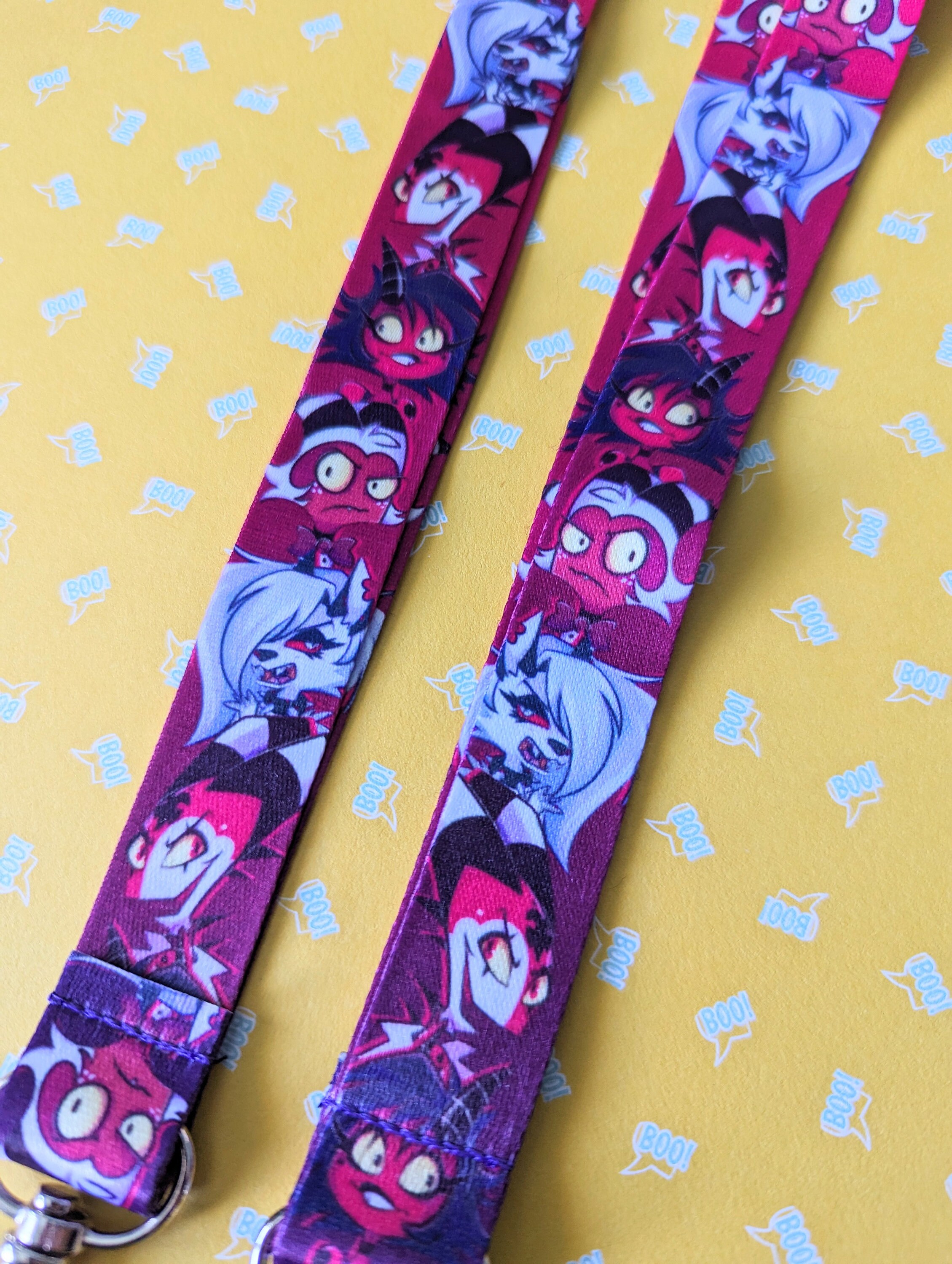 IMP Helluva Boss Character Fabric Lanyard - Etsy
