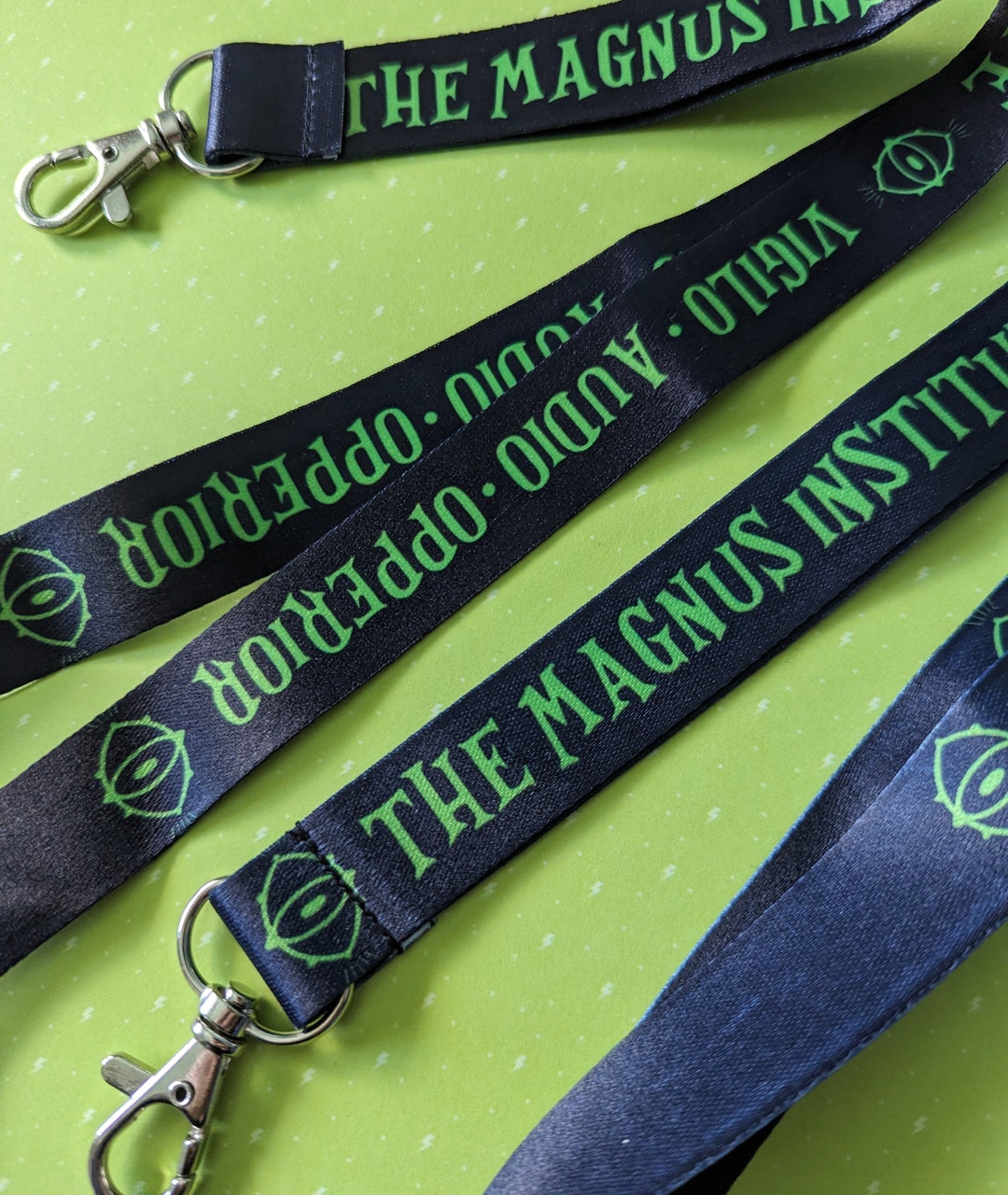 The Magnus Archives Institute Employee Cosplay Lanyard - Etsy