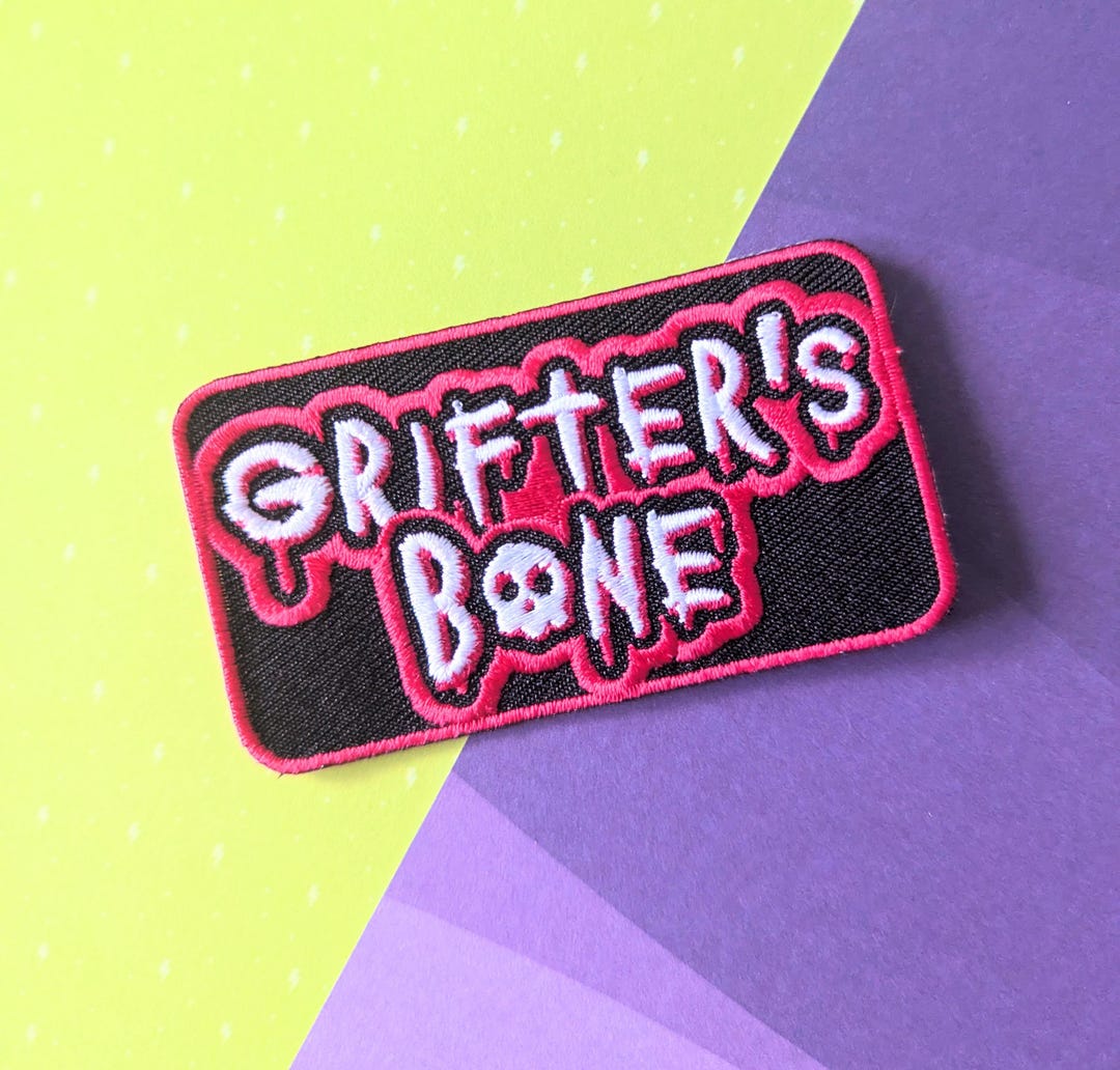 Grifter's Bone the Magnus Archives Inspired 3 Inch Embroidered Iron on Patch - Etsy