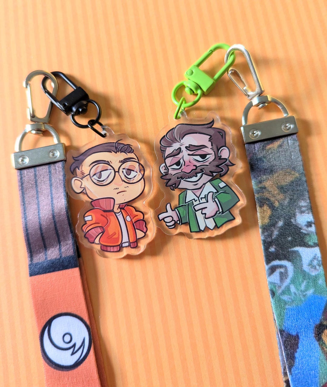 Disco Elysium Acrylic Lanyard Keychains - Etsy