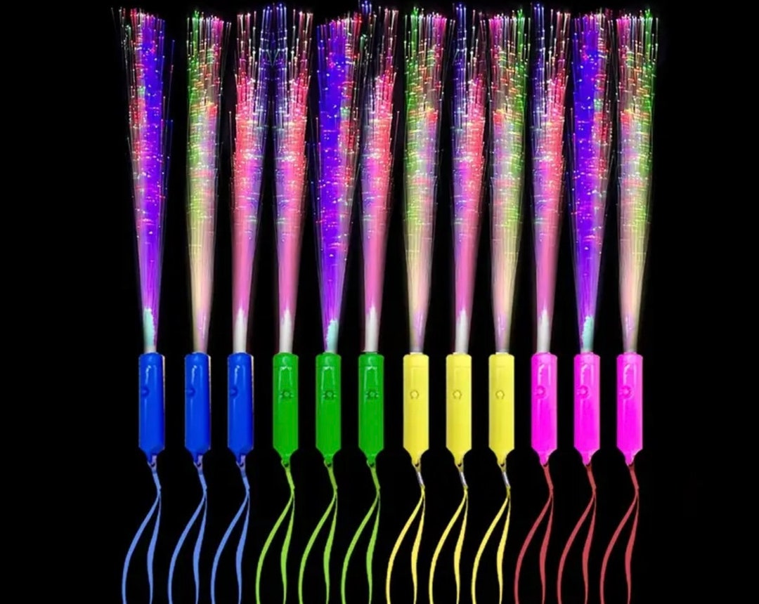 Fiber Optic Light Wand Toy Party - Etsy
