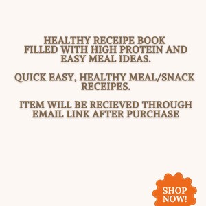 Healthy Digital Recipe Book - Etsy