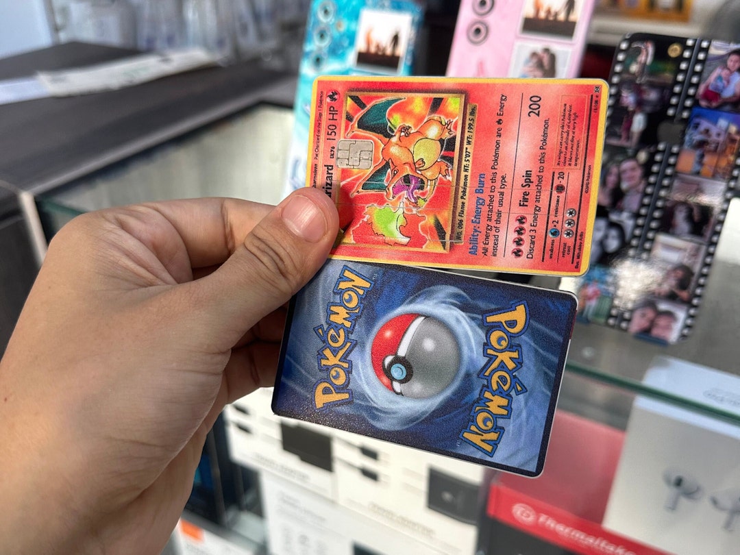 Pokemon Card Skin Front and Back Credit Debit Card Sticker Skin Decal ...