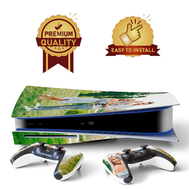 Customize Your PS5 PS5 Slim Console With Your Own Photo or Design ...