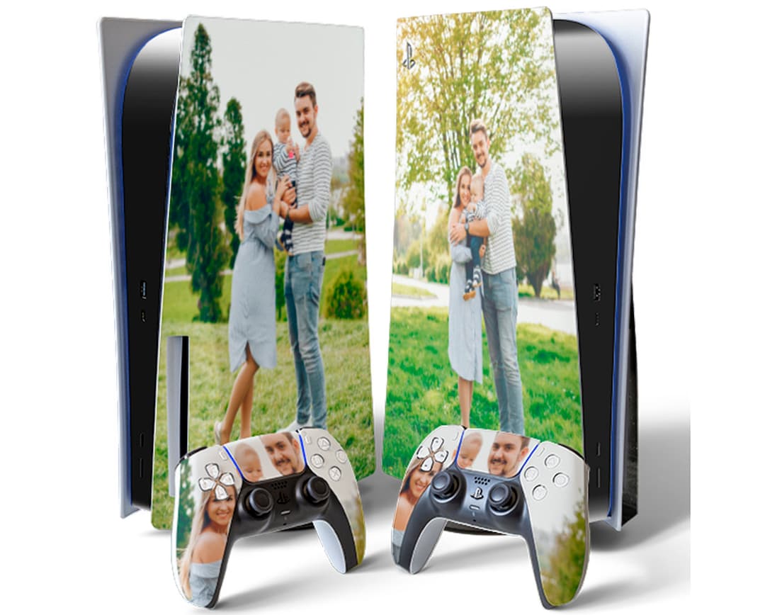 Customize Your PS5 PS5 Slim Console With Your Own Photo or Design ...