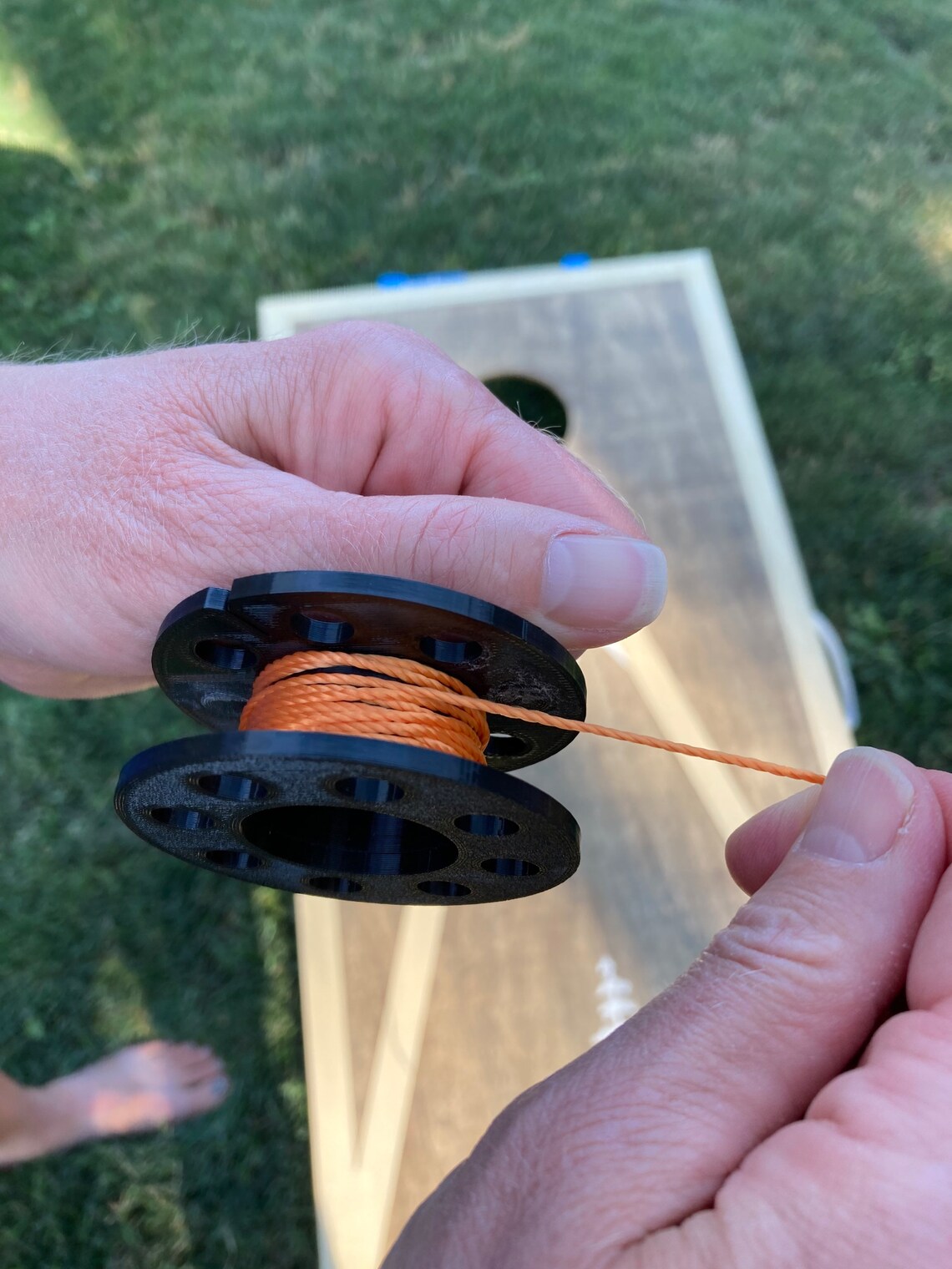 Cornhole 27 Measuring Spool - Etsy