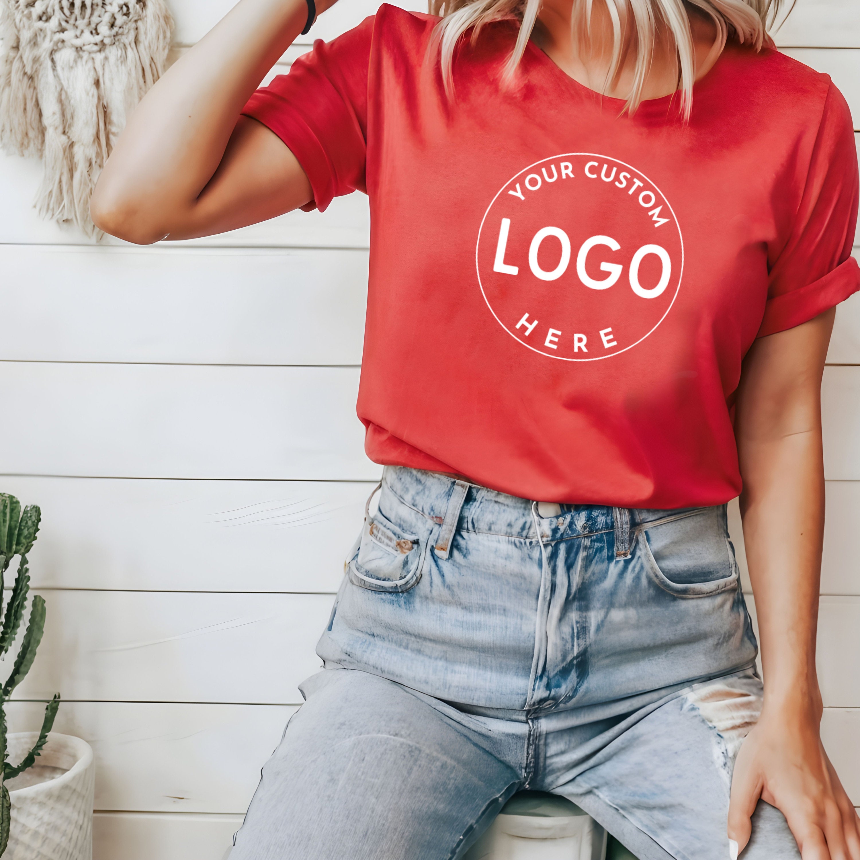 Personalized Logo Shirt for Business, Company Logo Shirt, Custom Logo ...