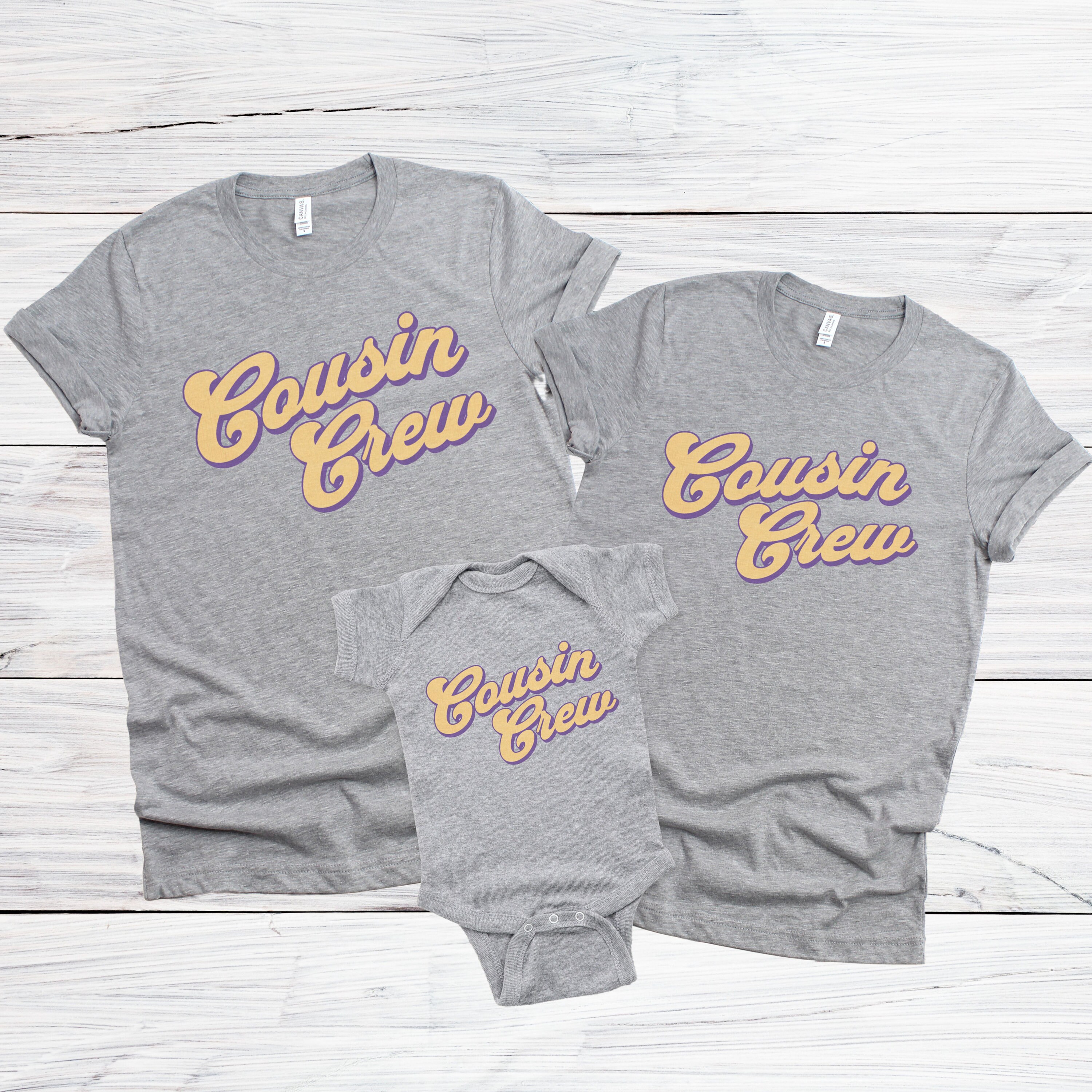 Matching Cousin Crew T-shirts, Summer Family Vacation Shirts - Etsy