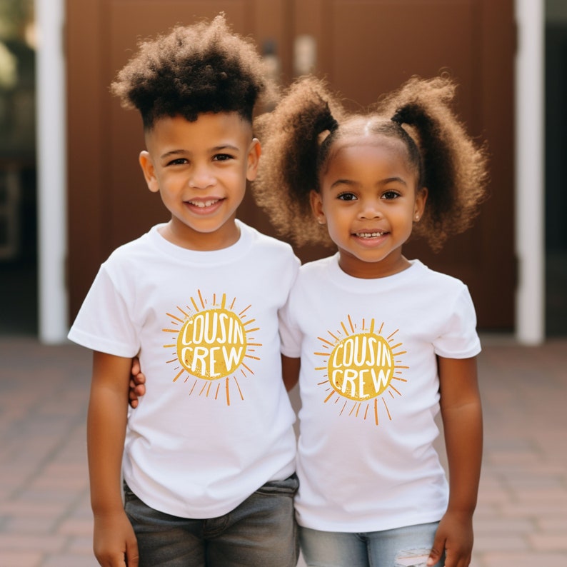 Matching Cousin Crew Shirts for Kids, Summer Cousin Crew T-shirts, Family Reunion Cousin Shirts ...