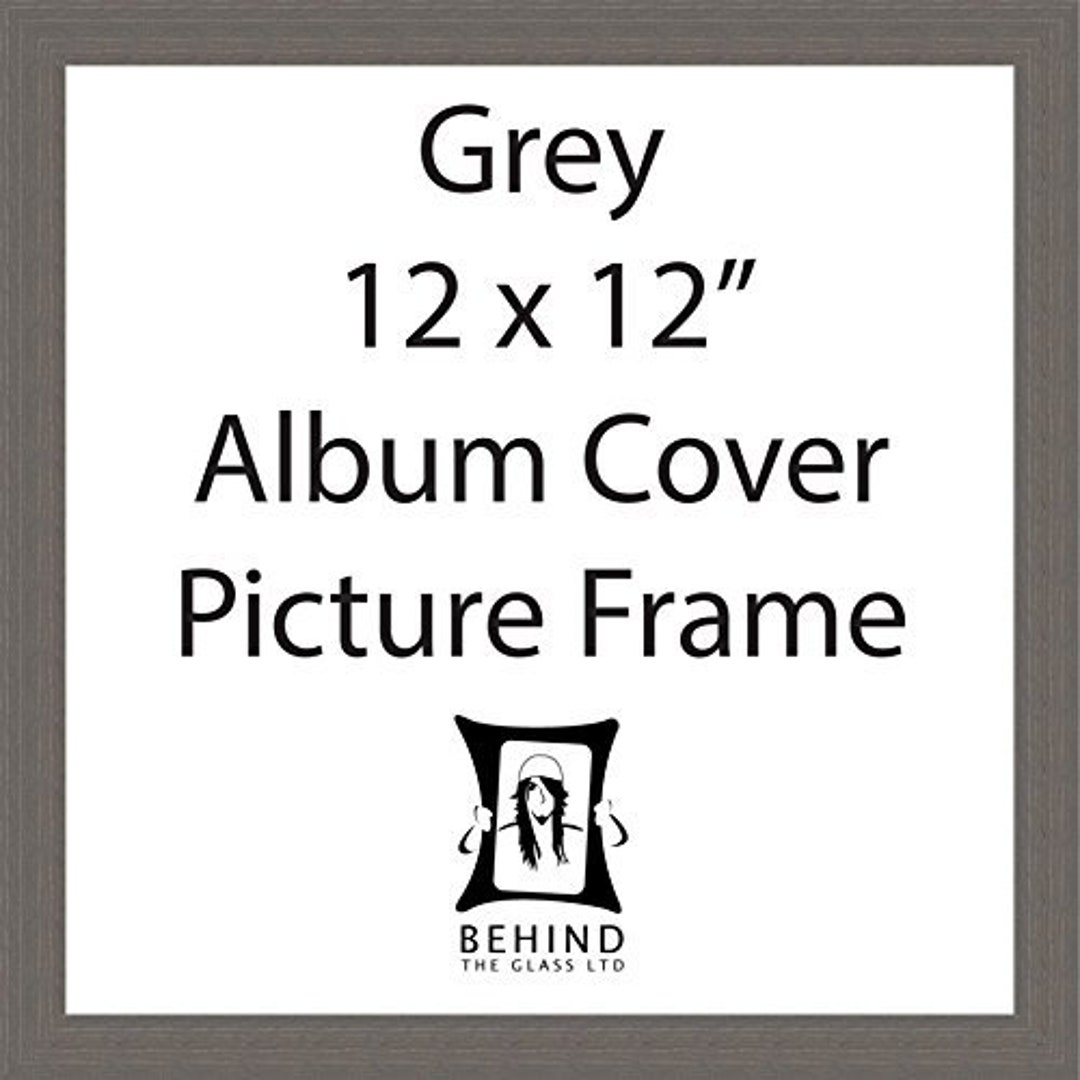 Handmade Grey 12x12 Album Cover Picture Frame Vinyl Record - Etsy