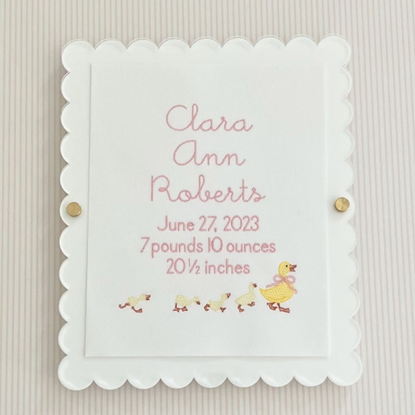 Duck Birth Announcement - Etsy