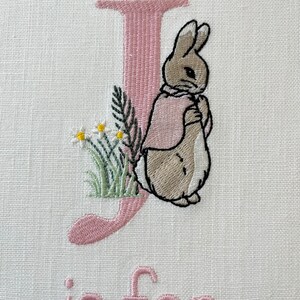 Peter Rabbit Letter Name Wall Art - Etsy