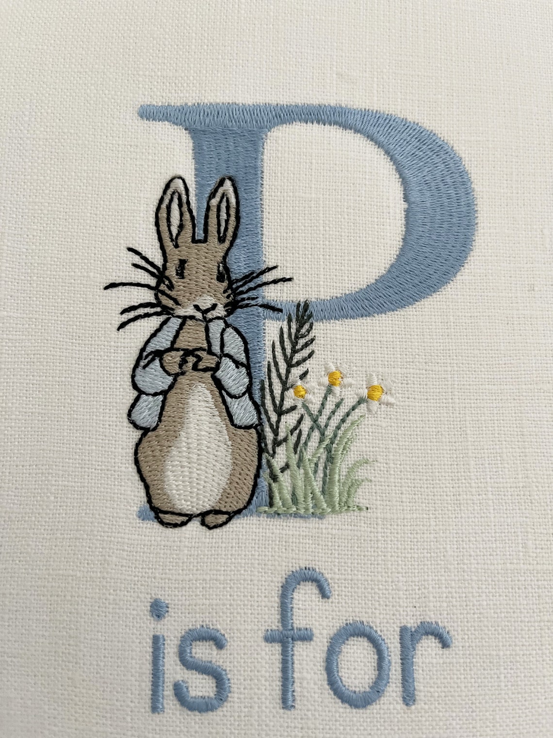 Peter Rabbit Letter Name Wall Art - Etsy