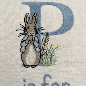 Peter Rabbit Letter Name Wall Art - Etsy