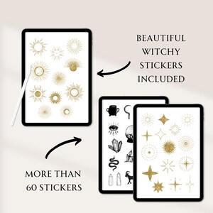 Dark Witch Digital Planner: Daily, Weekly, Monthly (PDF) - Etsy