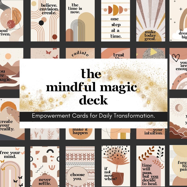 Intention Cards - Etsy