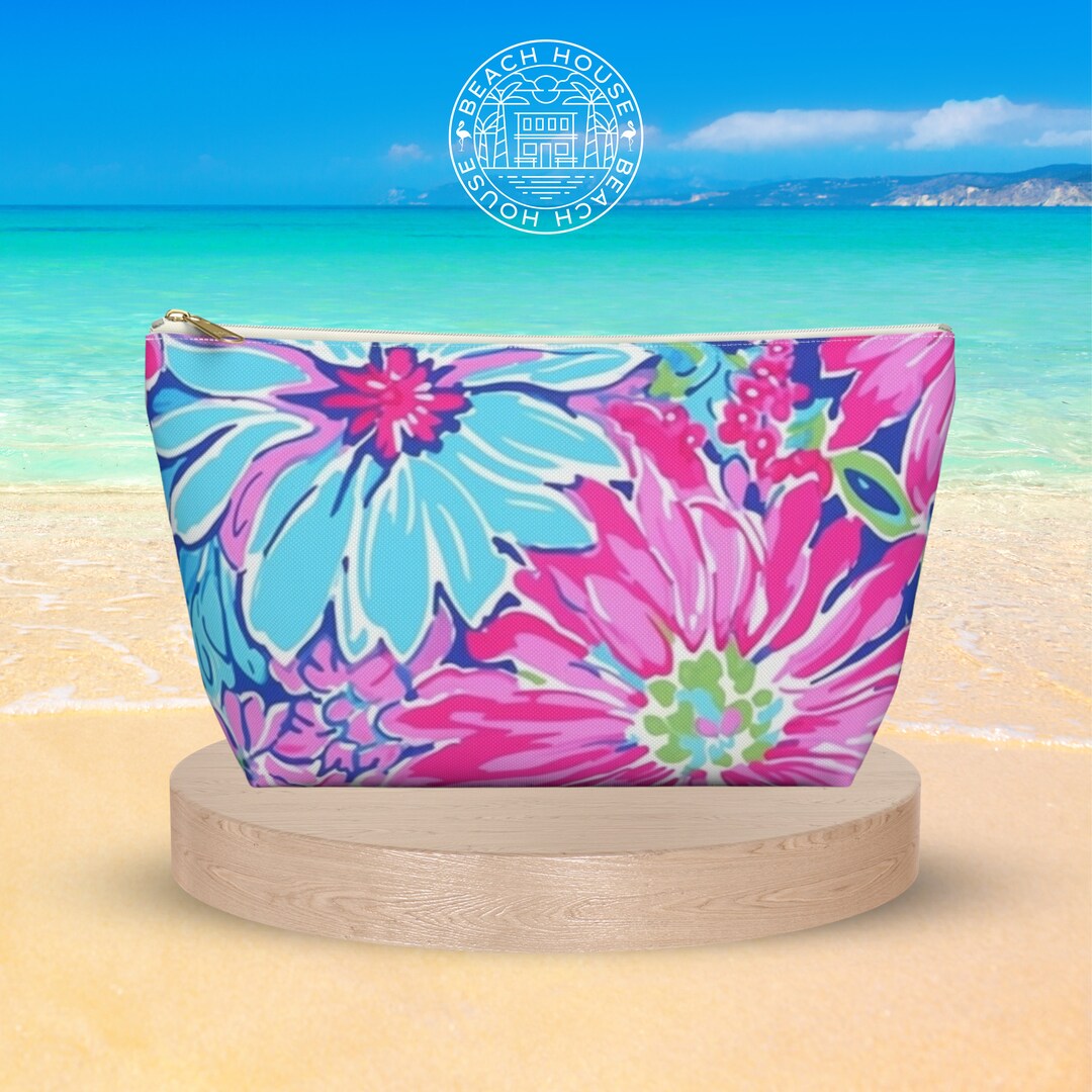 Bimini Accessory Pouch W T-bottom | Makeup Bag | Cosmetic Bag | Cute ...