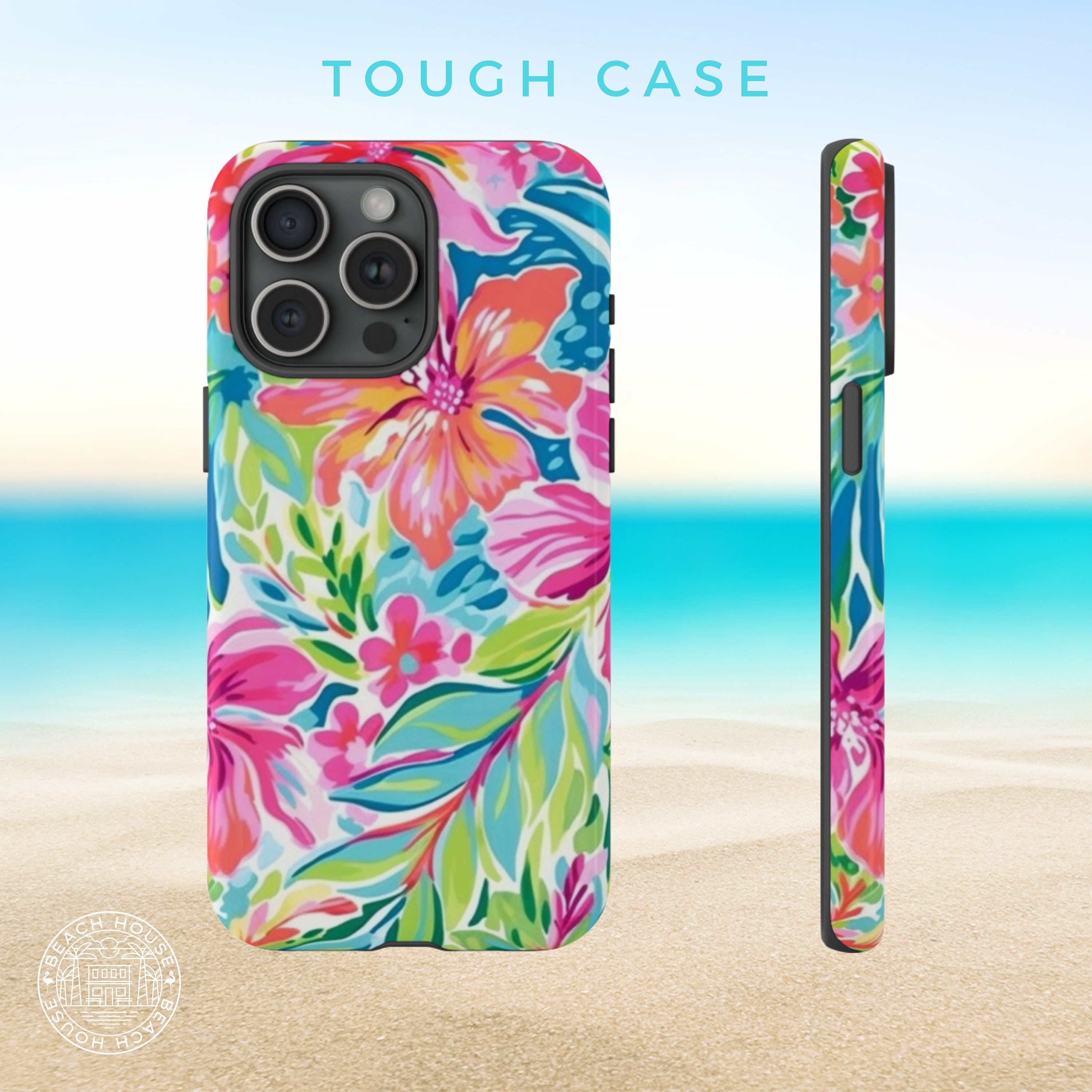 Waikiki Case for iPhone Vibrant and Tropical Phone Case iPhone Models ...