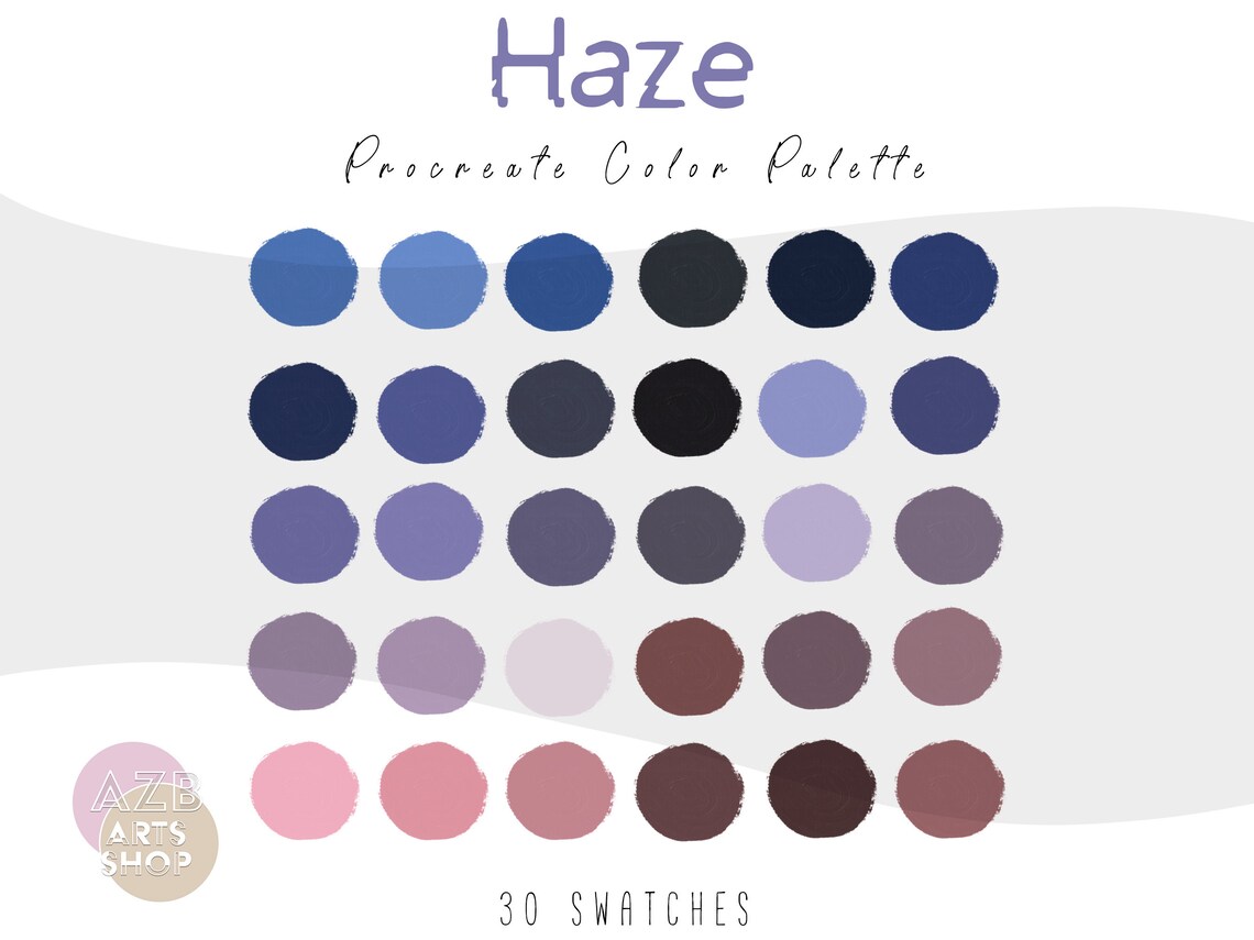 Euphoria Procreate Color Palette Bundle Color Palette For Etsy Canada