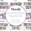 Aesthetic Procreate Color Palette MEGA BUNDLE Color Palette for ...