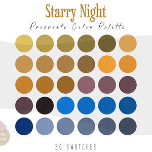 Christmas Procreate Color Palette Bundle | Color Palette for Procreate ...