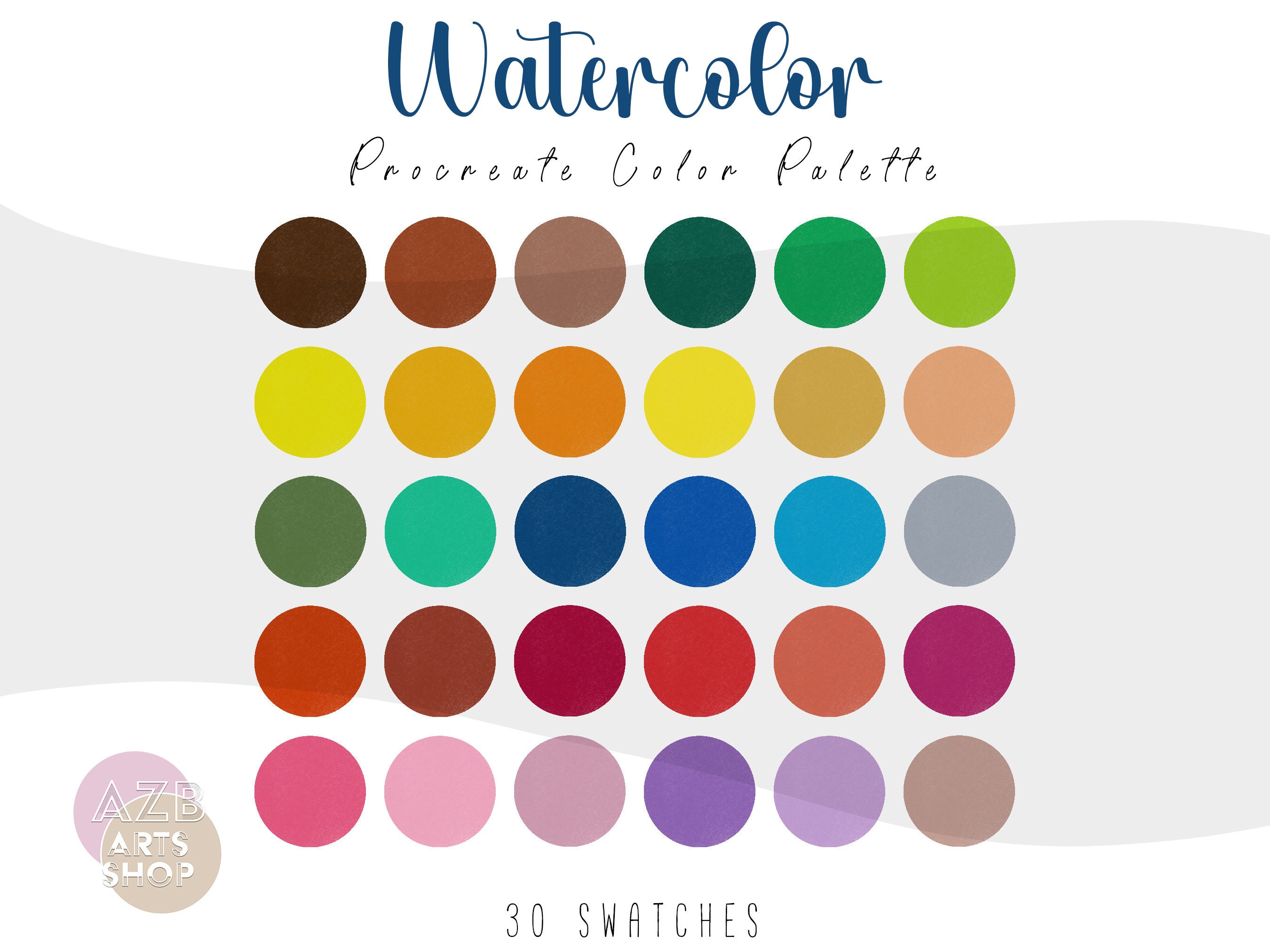 Art Morandi Procreate Color Palette Bundle Color Palette for Procreate ...