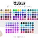 Cyber Y2K Procreate Color Palette Bundle Color Palette for Procreate ...