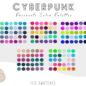 Cyberpunk Color Palettes – PDDYE