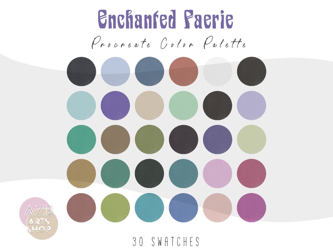 Y2K Procreate Color Palette Bundle Color Palette for Procreate ...