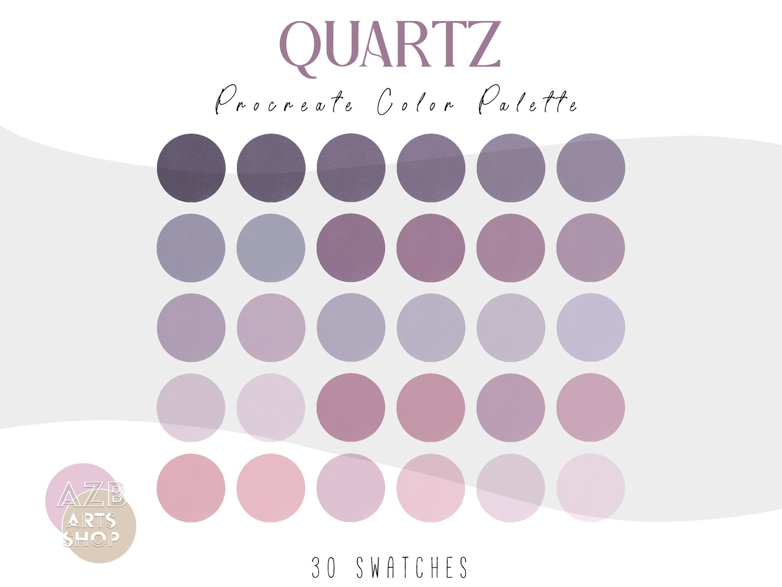 Pastel Cute Procreate Color Palette Bundle | Color Palette for ...