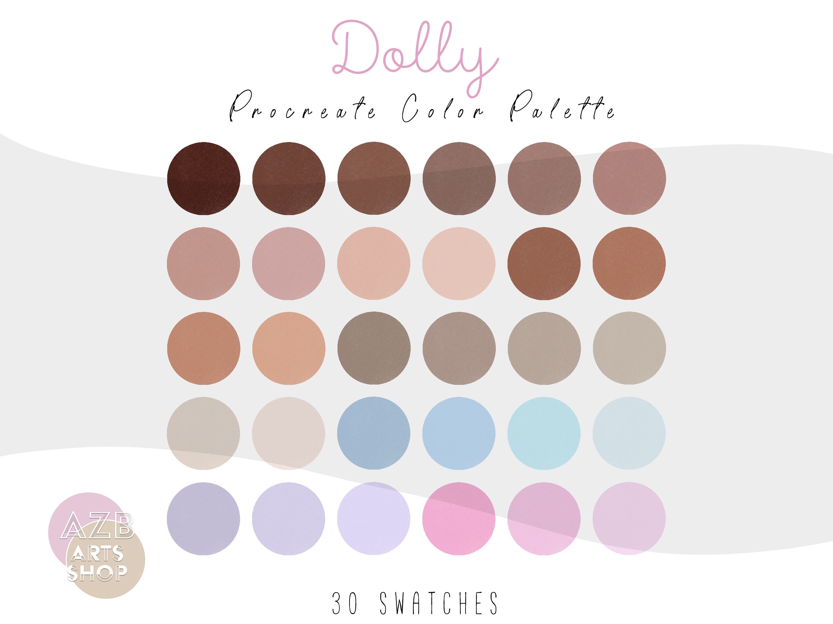 Coquette Procreate Color Palette Bundle Color Palette for Procreate ...