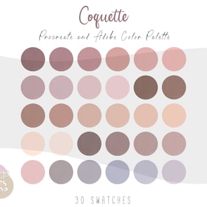 Coquette Procreate Adobe Color Palette Color Palette for Procreate ...