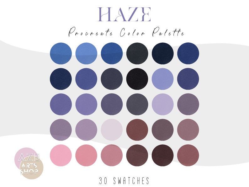 Euphoria Procreate Color Palette Bundle Color Palette For Procreate Procreate Swatches Ipad Art