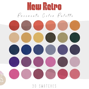 Lofi Chill Procreate Color Palette Bundle Color Palette for Procreate ...