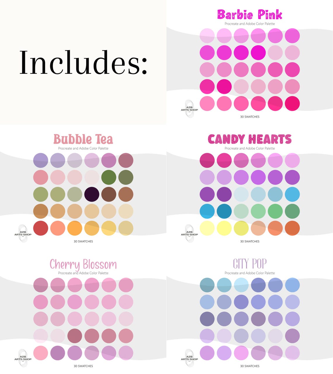 Kawaii Anime Cute Kawaiicore Dolly Color Palette Vault | 25 Aesthetic ...