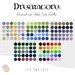 Dreamcore Weirdcore Procreate & Photoshop Color Palette Bundle ...