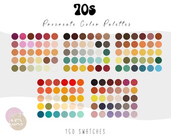 Kawaii Procreate Color Palette Bundle Cute Color Palette for Procreate ...