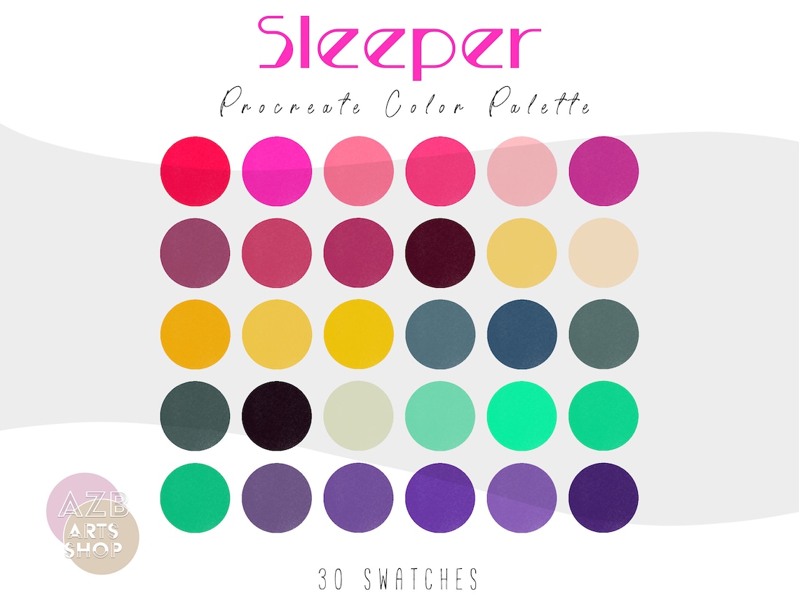 Cyberpunk Procreate Color Palette Bundle Color Palette for - Etsy Canada