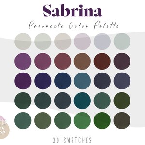 Whimsigoth Procreate Color Palette Bundle Color Palette for Procreate ...