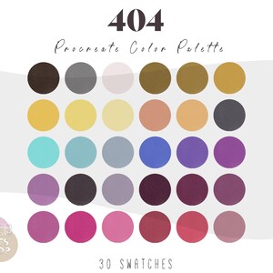 Cyber Y2K Procreate Color Palette Bundle | Color Palette for Procreate ...